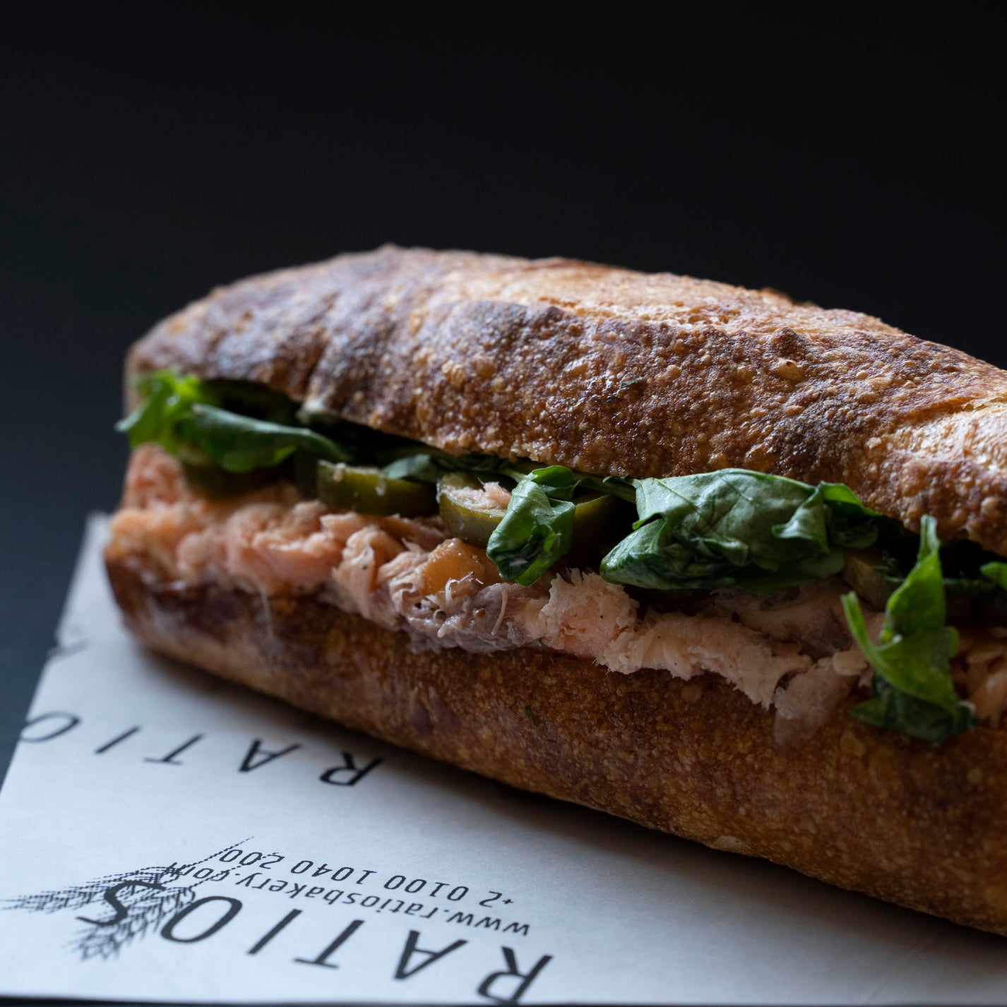 Salmon Sandwich – Ratios